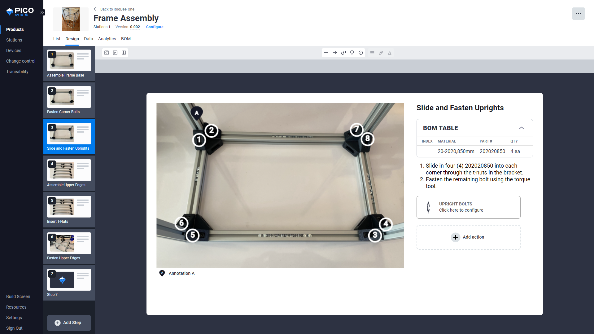 Digital Work Instructions for Error Proofing
